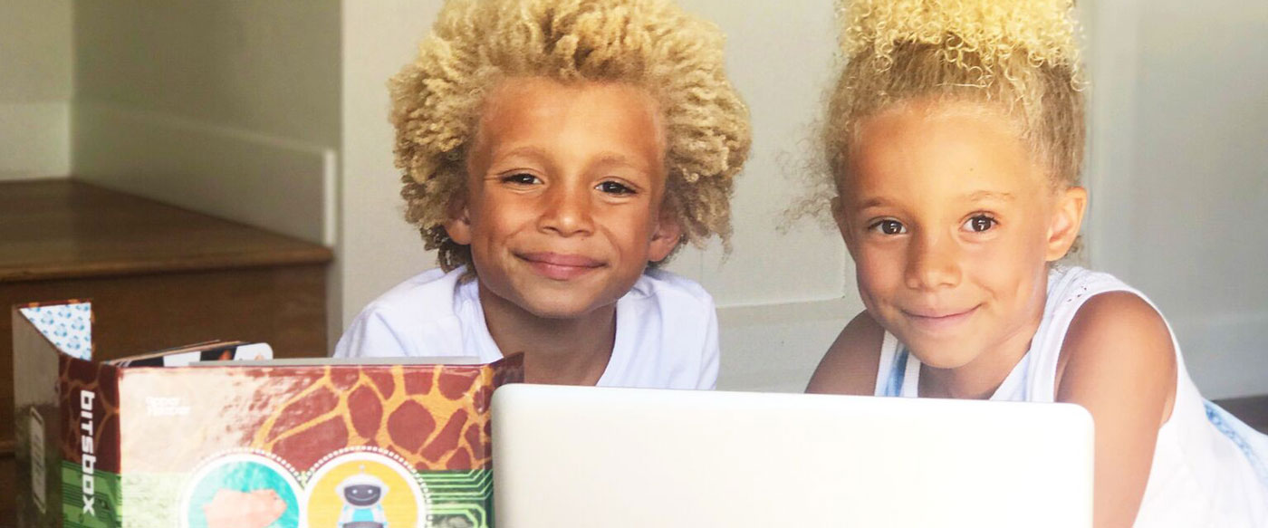 Meet Stella and Blaise: Models, YouTubers, and future Ninjas